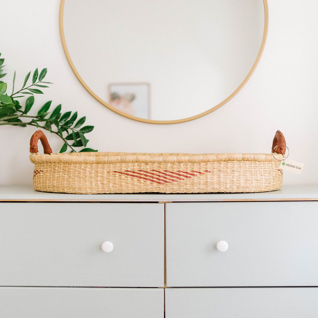 Handwoven Changing Basket : Shea – Design Dua.